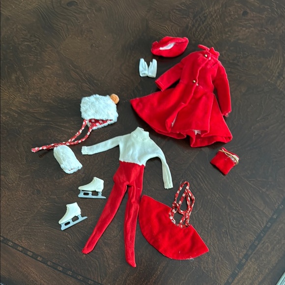 Barbie | Toys | Barbie 963 Vintage Skipper Red And White Doll Outfit ...